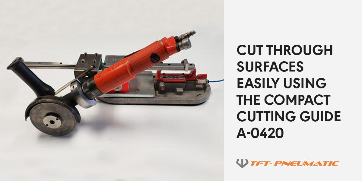 Cut through surfaces easily using the Compact Cutting Guide A-0420 ...