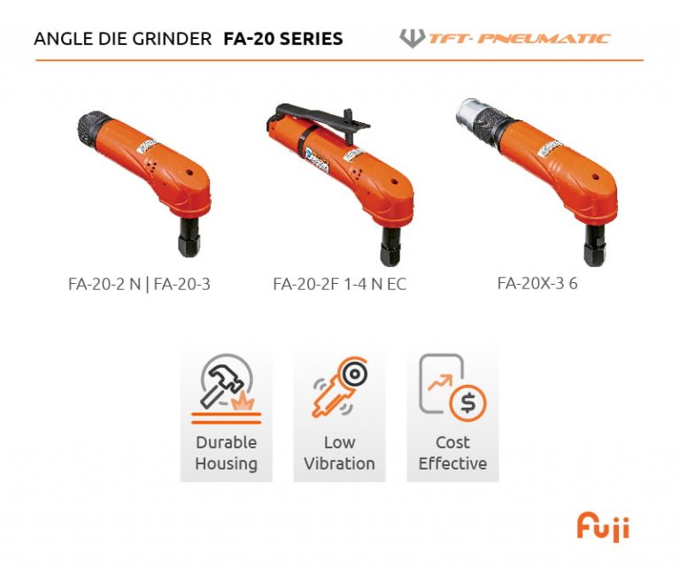FA-20 Series | Angle Die Grinder - | TFT Pneumatic