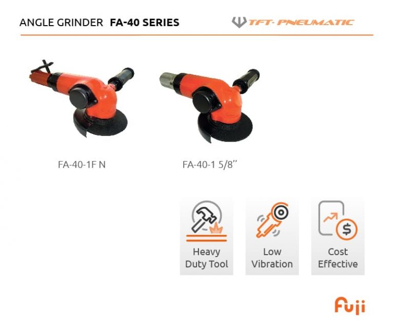 FA-4 Series | 4" Angle Grinder - | TFT Pneumatic